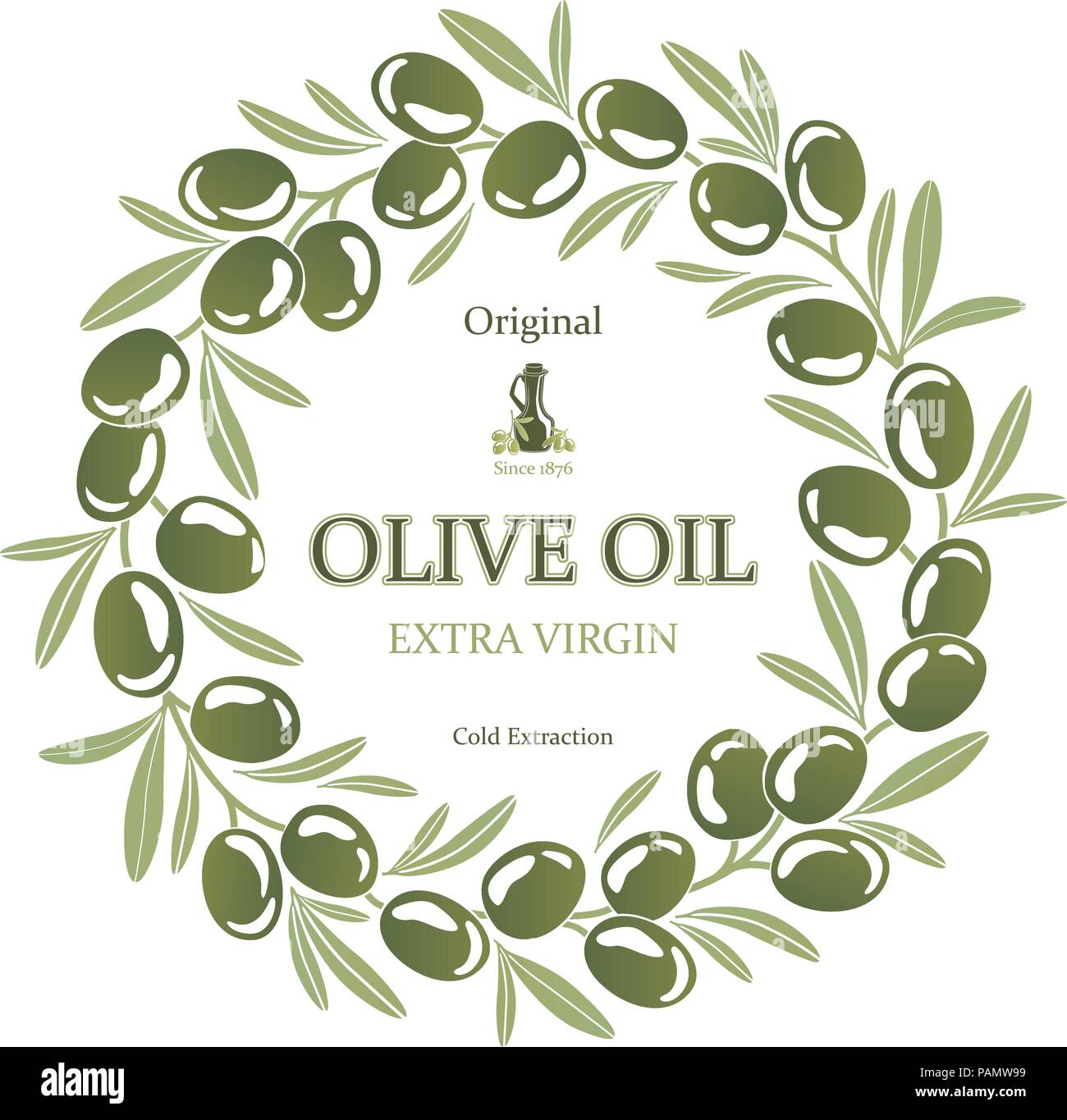 Olive label hi-res stock photography and images - Alamy