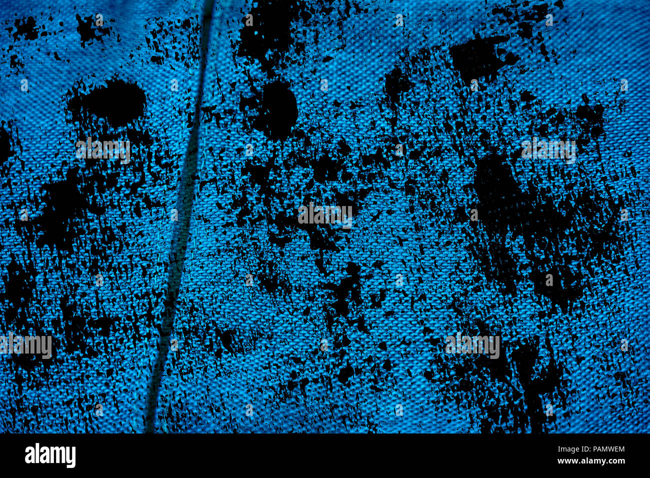 Grunge dirty Ultra blue Linen fabric surface for mock-up or designer ...