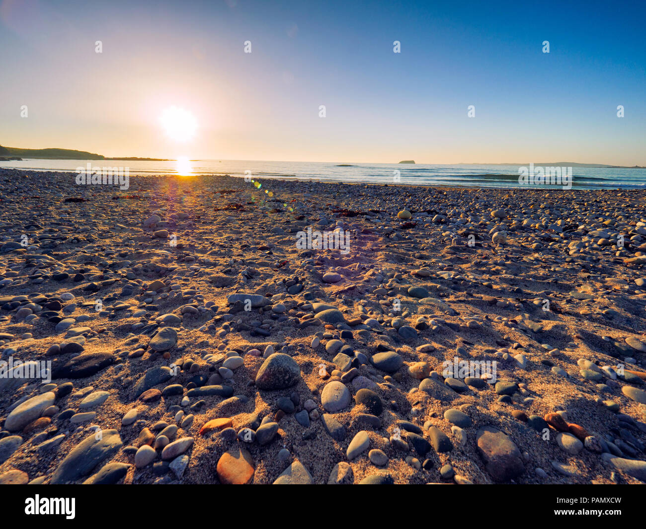sunset of donegal beach,Ireland Stock Photo - Alamy