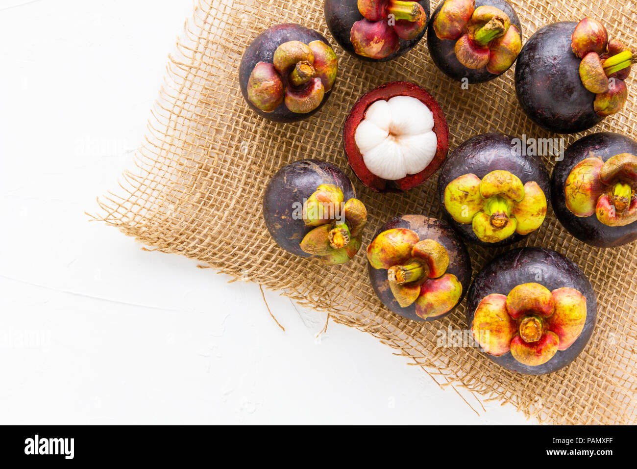 Fruit top view hi-res stock photography and images - Alamy