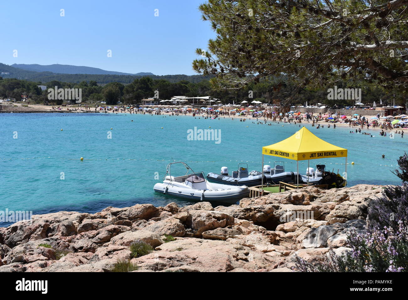 Cala Bassa, Ibiza, Spain Stock Photo - Alamy