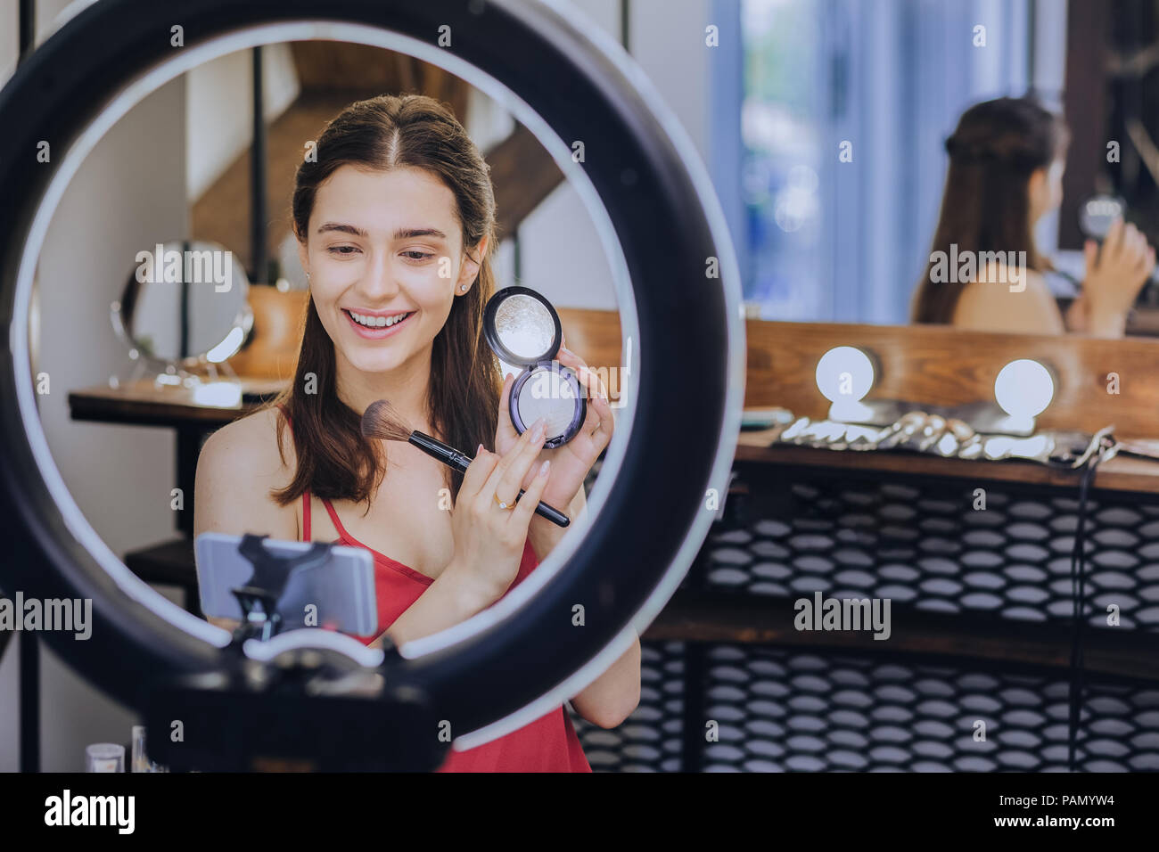 Close up video master making hi-res stock photography and images - Alamy