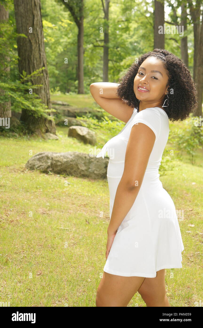 Woman in white chemical hi-res stock photography and images - Alamy