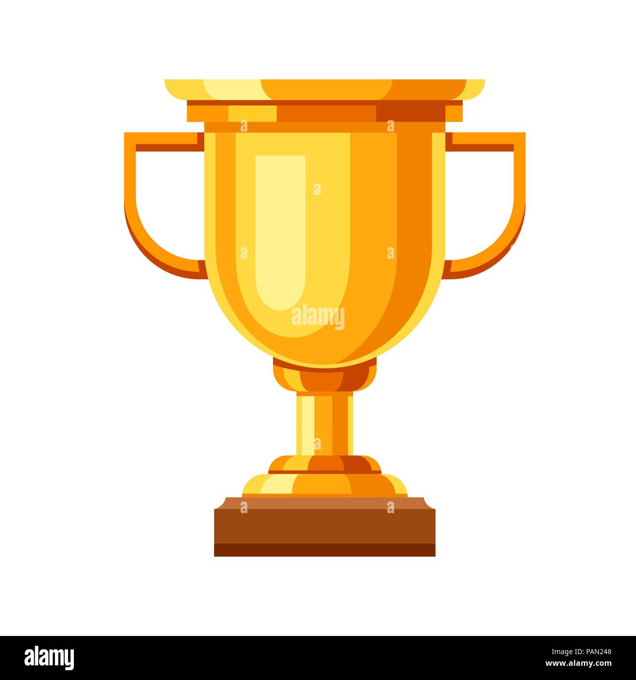 Gold cup icon Stock Vector Image & Art - Alamy