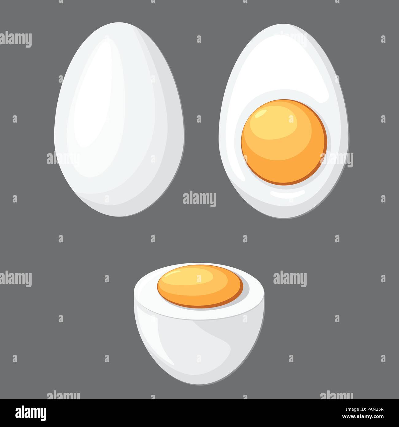 Cartoon egg isolated Stock Vector Image & Art - Alamy