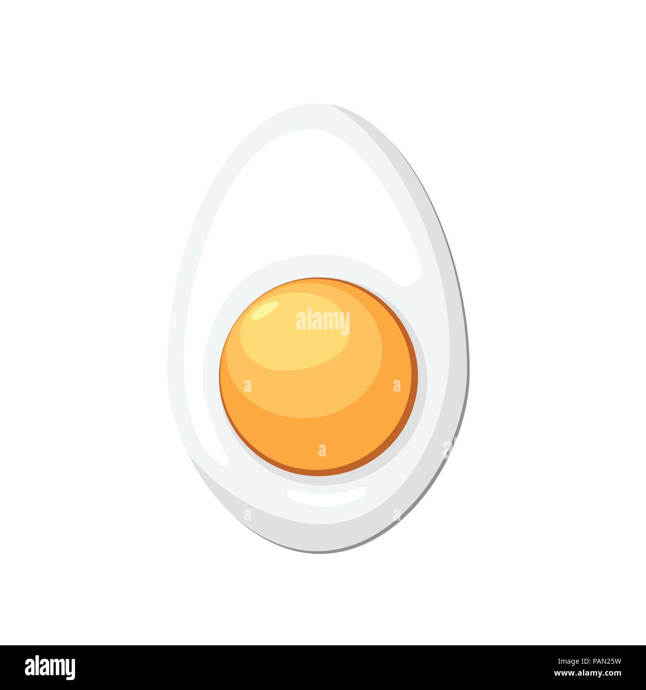 Cartoon egg isolated Stock Vector Image & Art - Alamy