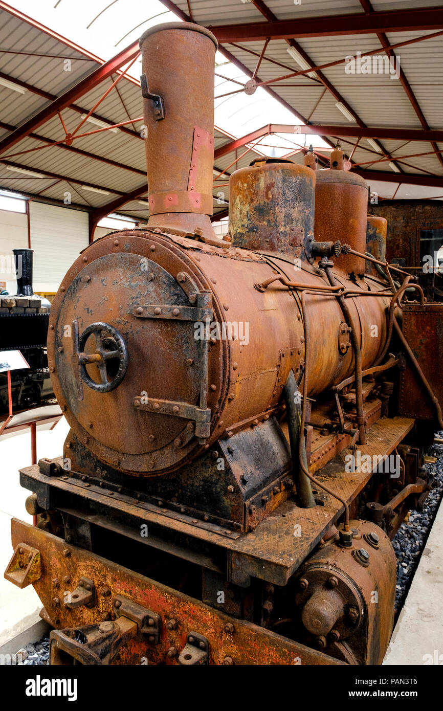 The museum at the Froissy Dompierre Light Railway. A 600 mm narrow ...