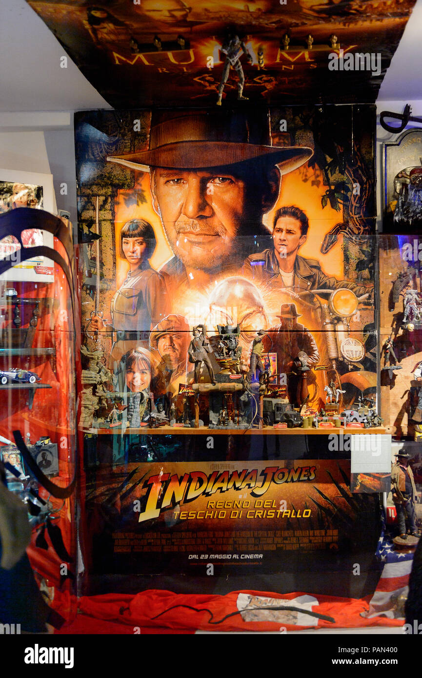 GENOVA, ITALY - MAY 4, 2016: Indiana Jones and the Crystall Skull ...