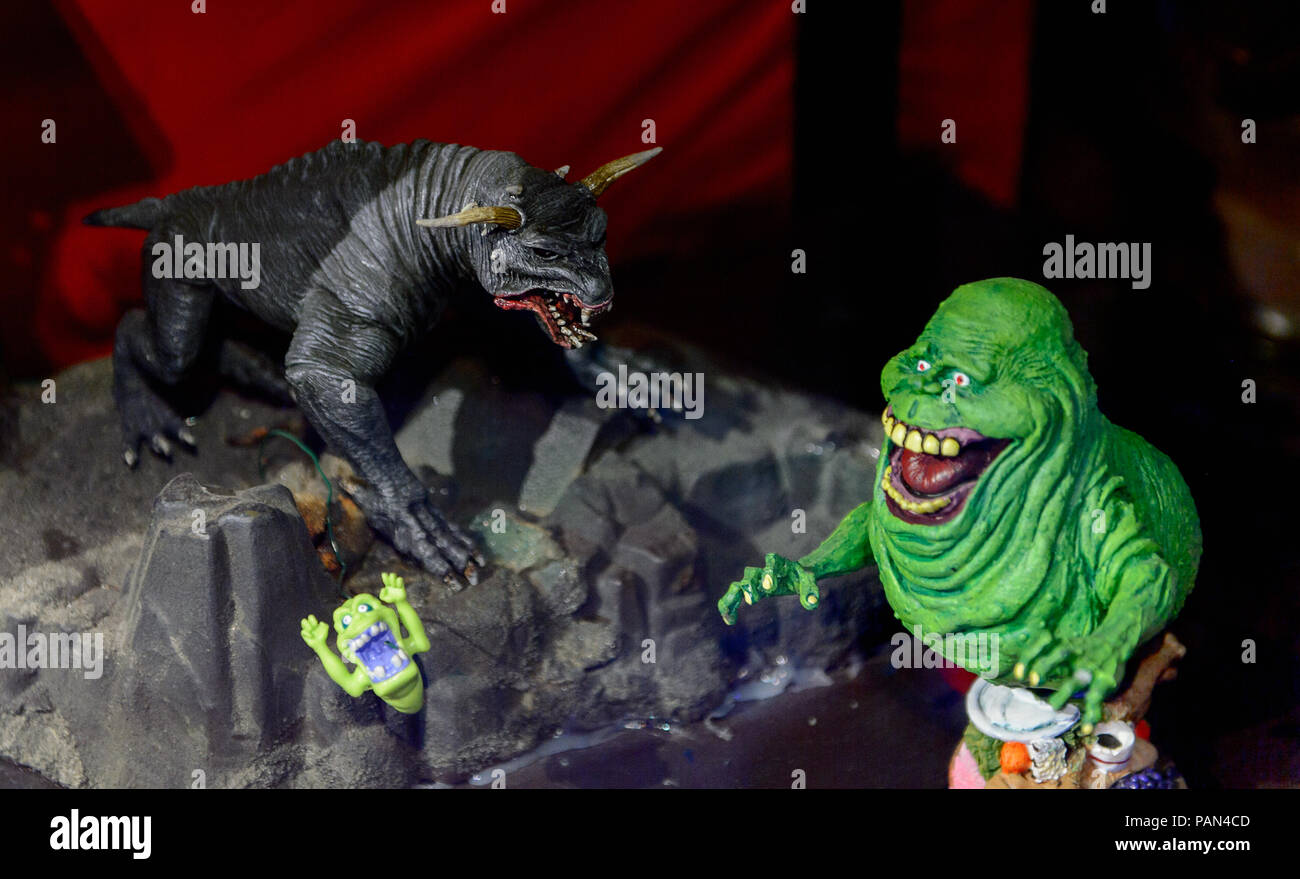 GENOVA, ITALY - MAY 4, 2016: Ghostbusters area, International cinema ...