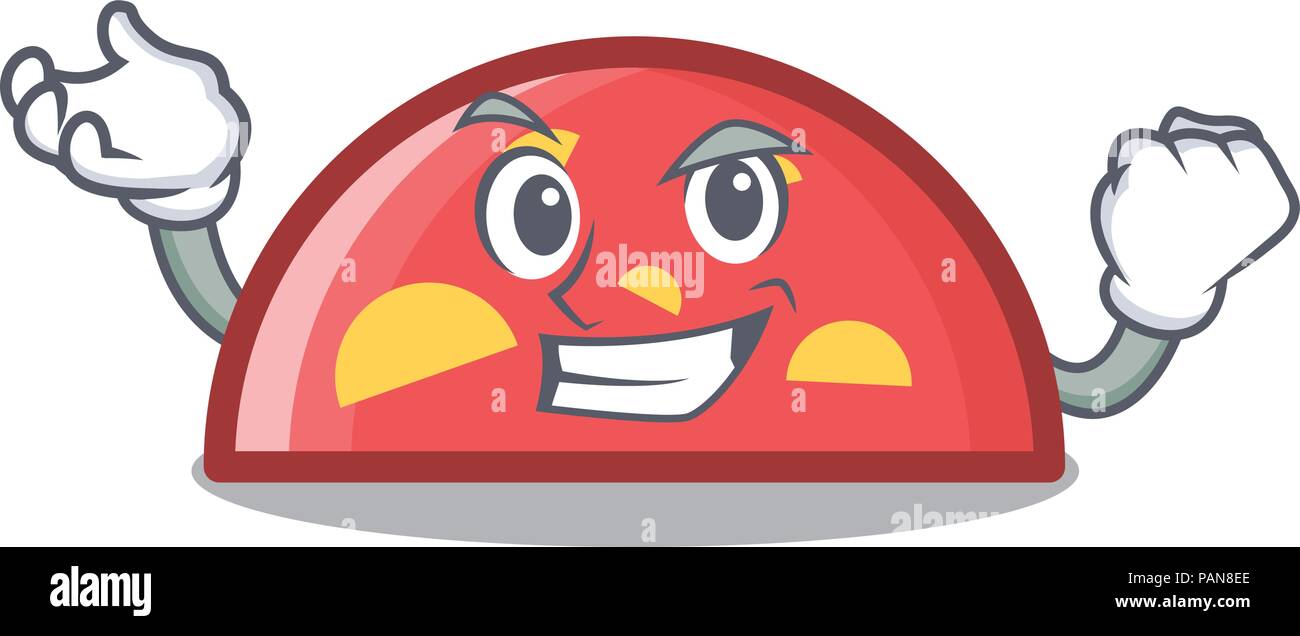 Successful semicircle character cartoon style Stock Vector Image & Art ...