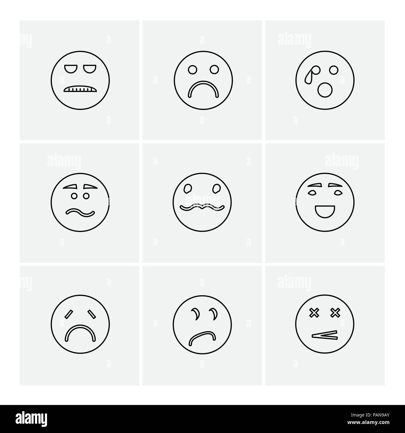 Nervous Smiley Face Text