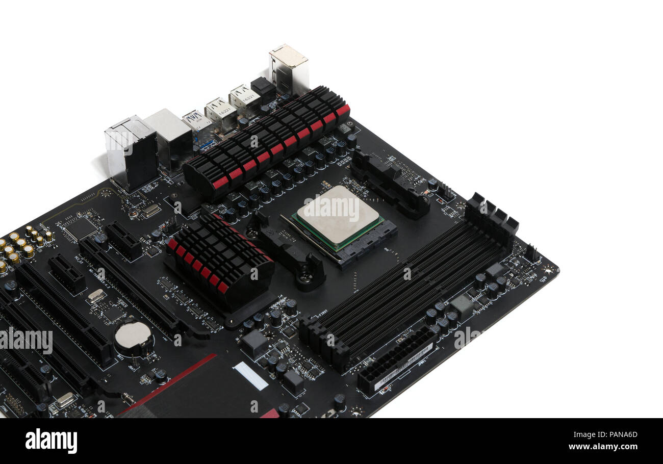 A new generation of motherboards Stock Photo - Alamy