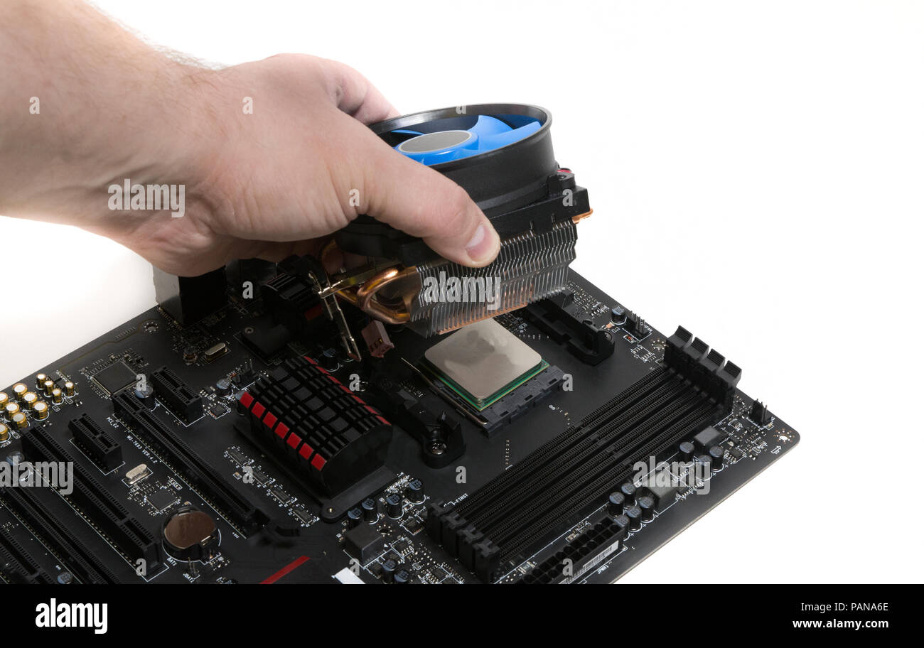A new generation of motherboards Stock Photo - Alamy