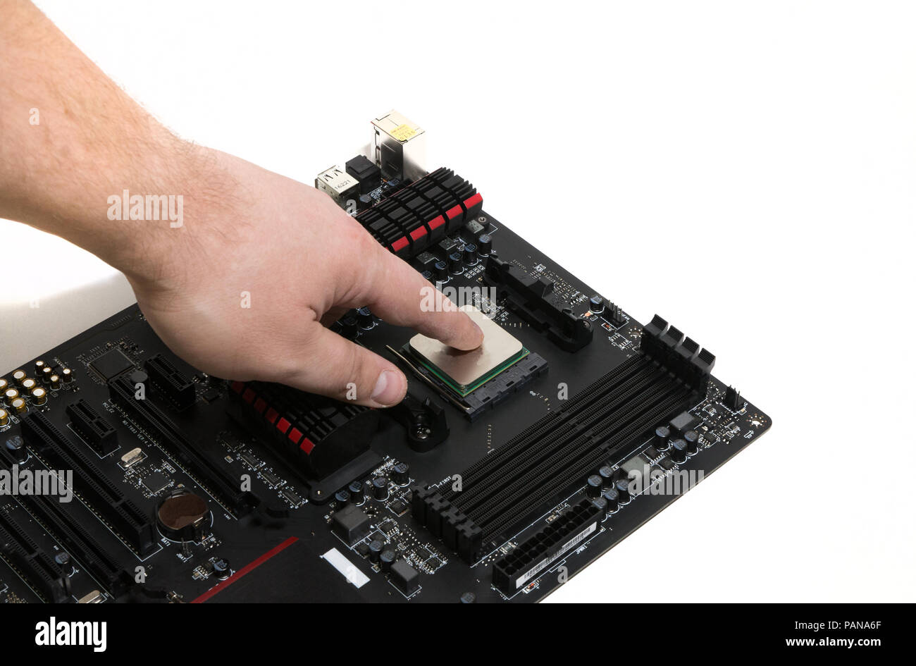 A new generation of motherboards Stock Photo - Alamy