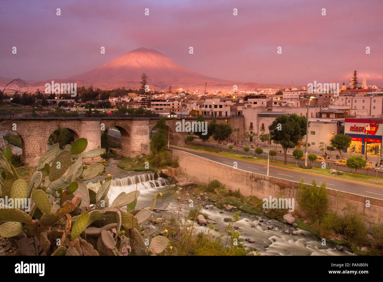 Andes mountains misti volcano hi-res stock photography and images - Alamy