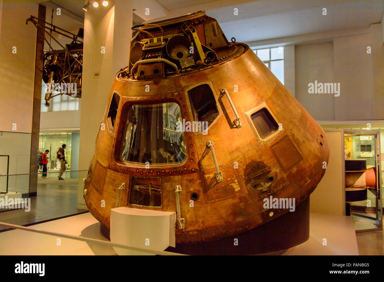 LONDON, ENGLAND - JUL 23, 2016: Interior of the Science Museum, a major ...