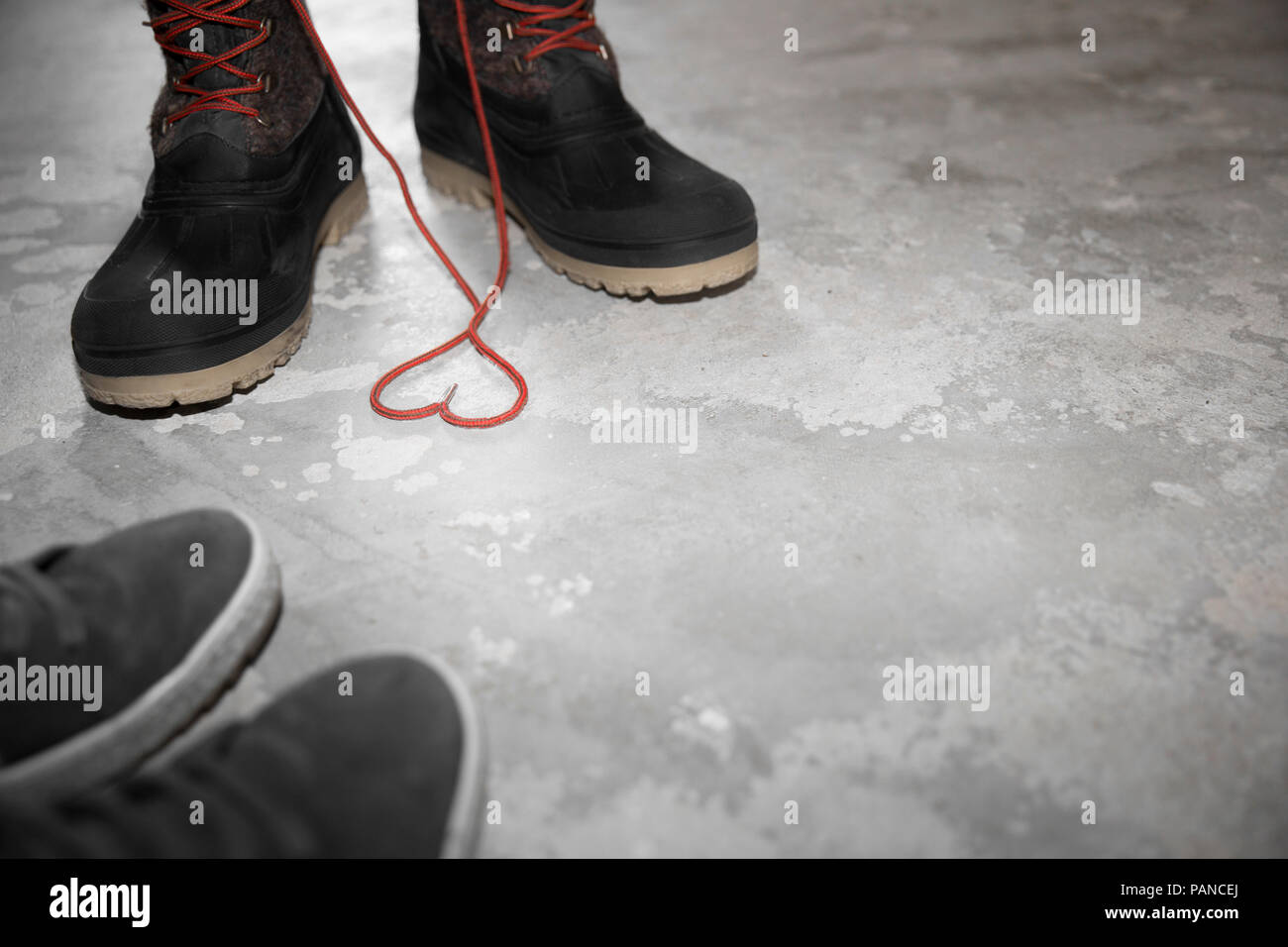 Two pairs of shoes hi-res stock photography and images - Alamy
