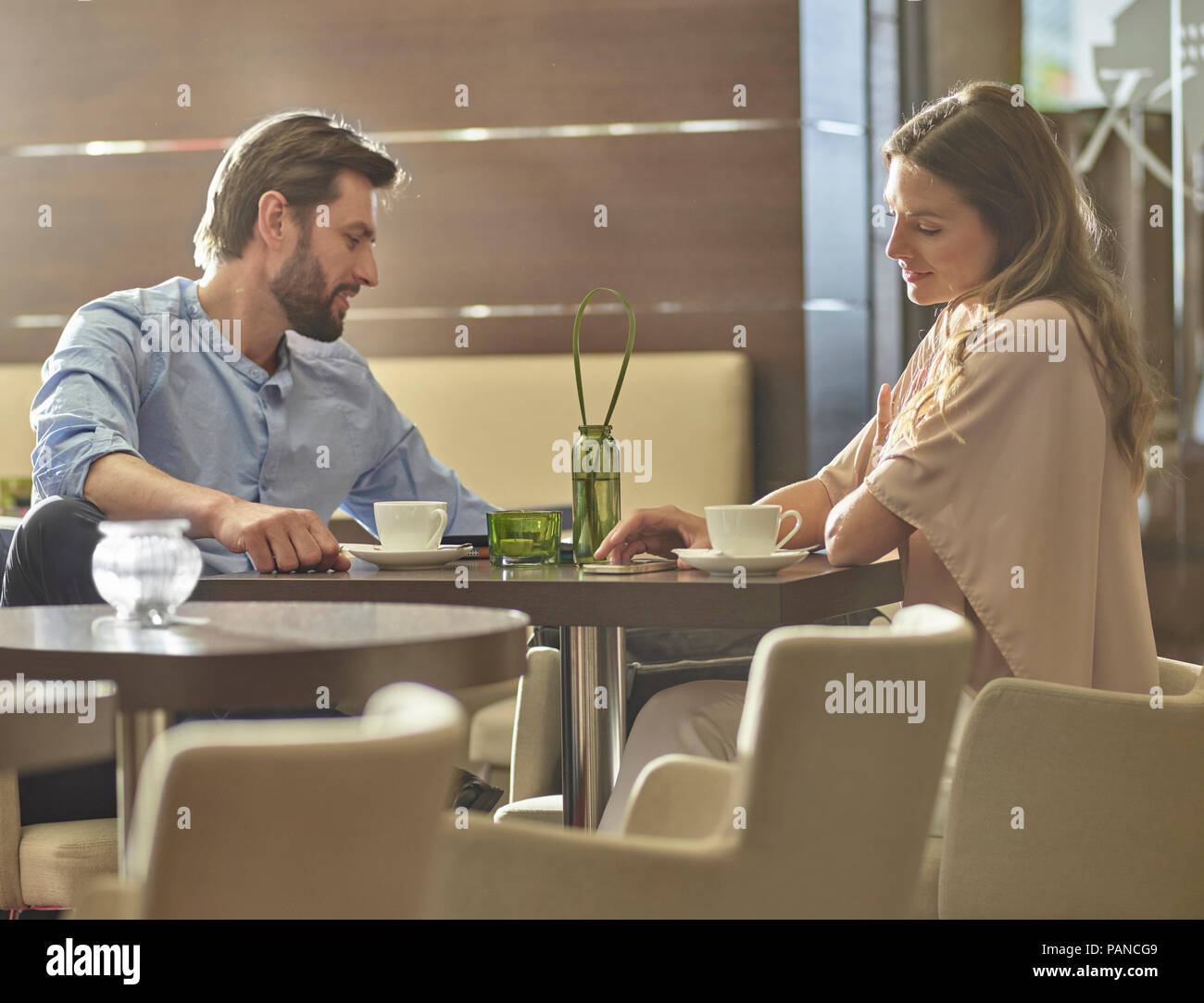 Colleague woman man hi-res stock photography and images - Alamy