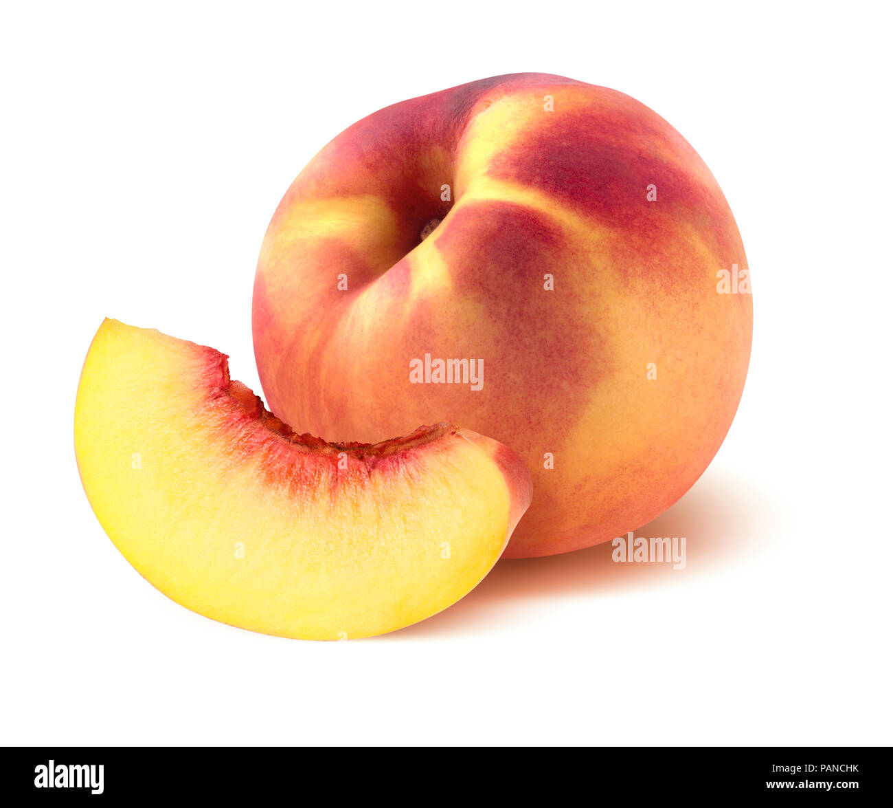 Piece peach hi-res stock photography and images - Alamy