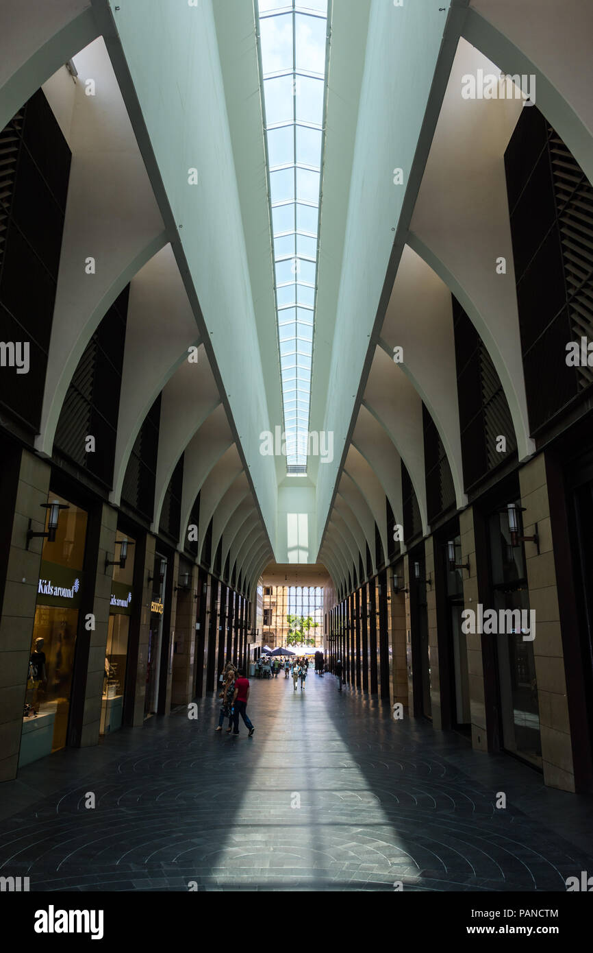 The Interior of Beirut Souks shopping mall in downtown Beirut Central ...