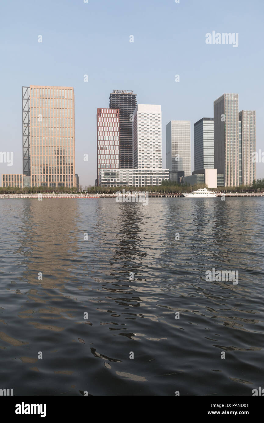 Tianjin Binhai New Area Map North China's Tianjin Binhai New Area To