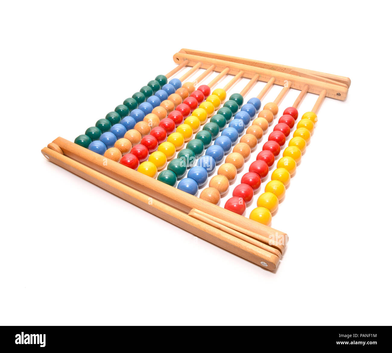 abacus isolated on white background Stock Photo - Alamy