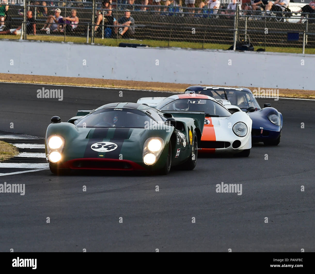 David Hart, Lola T70 MK3B, Yokohama Trophy, FIA Masters Historic Sports ...