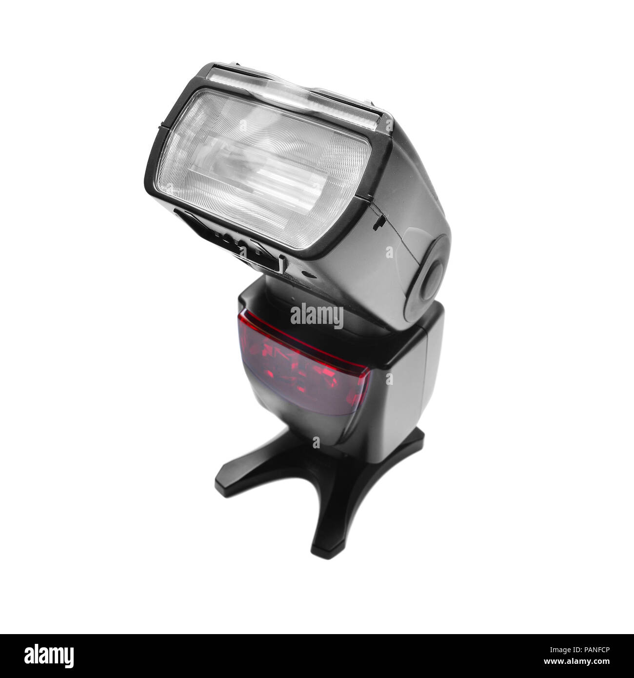 camera flash isolated on white Stock Photo - Alamy