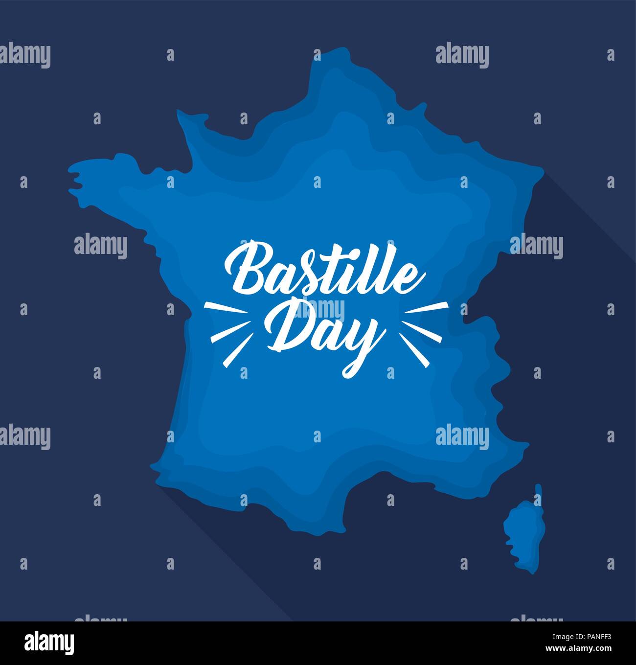 Map of the bastille hi-res stock photography and images - Alamy