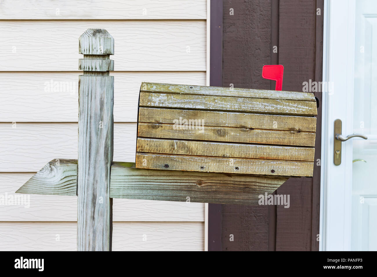 Old mailboxes hi-res stock photography and images - Alamy