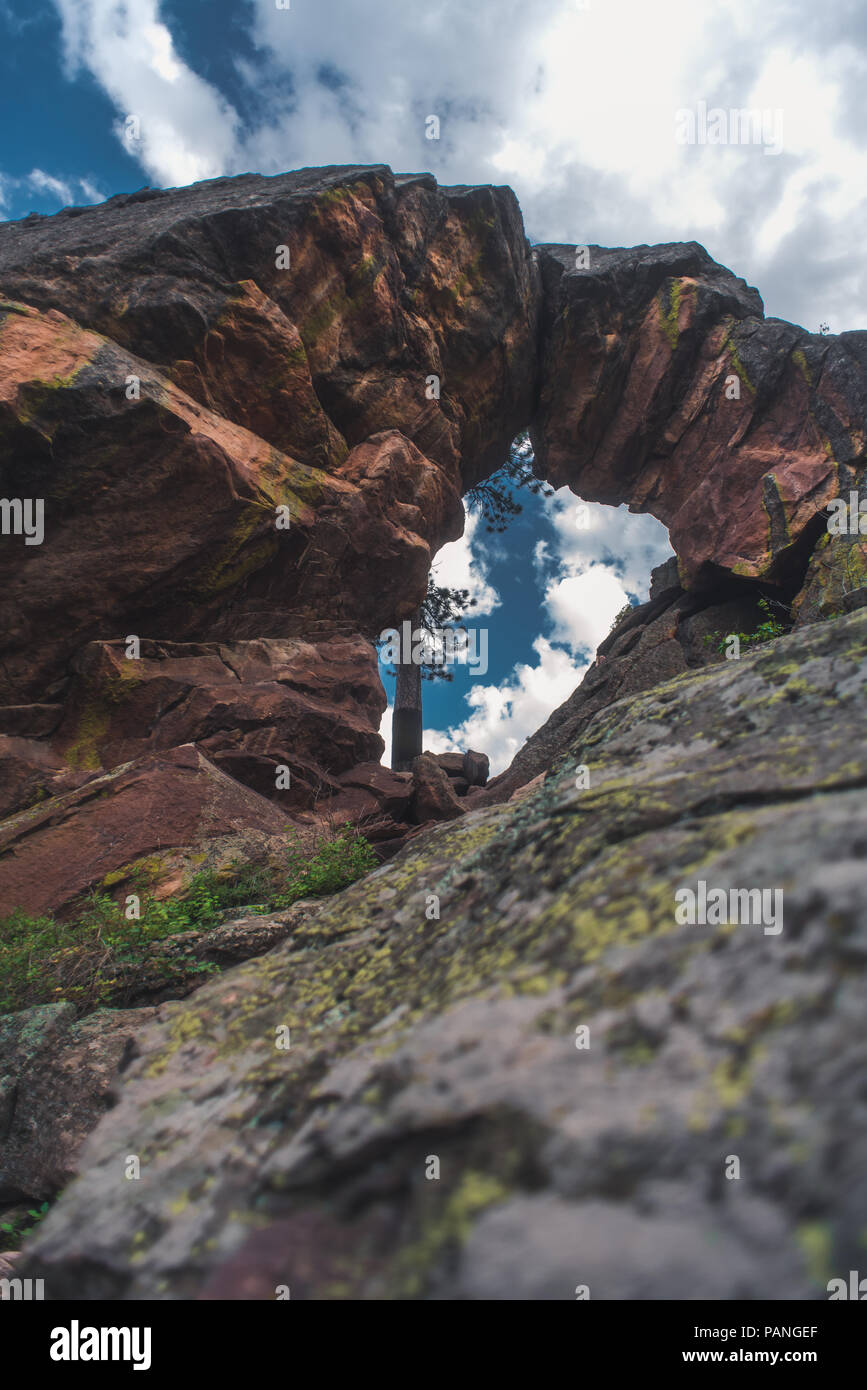 Royal Arches Hike Colorado Stock Photo - Alamy