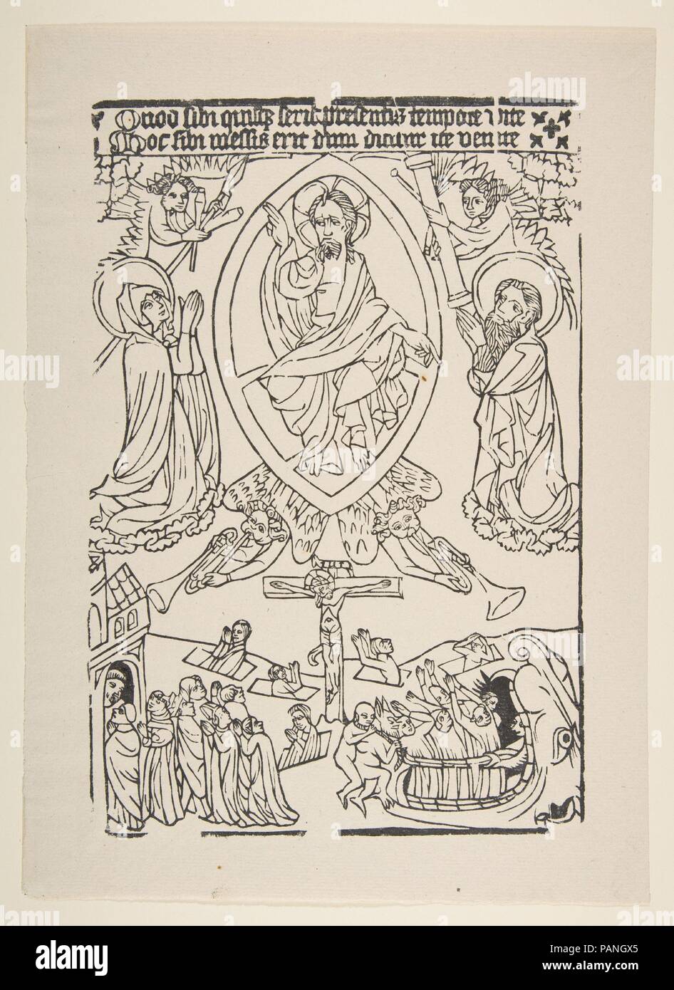 The Last Judgment. Artist: Anonymous, German, 15th century. Dimensions ...