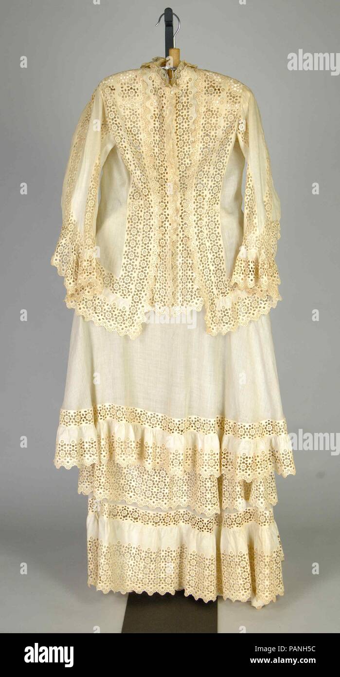 Morning dress. Culture: French. Date: ca. 1882. Museum: Metropolitan ...