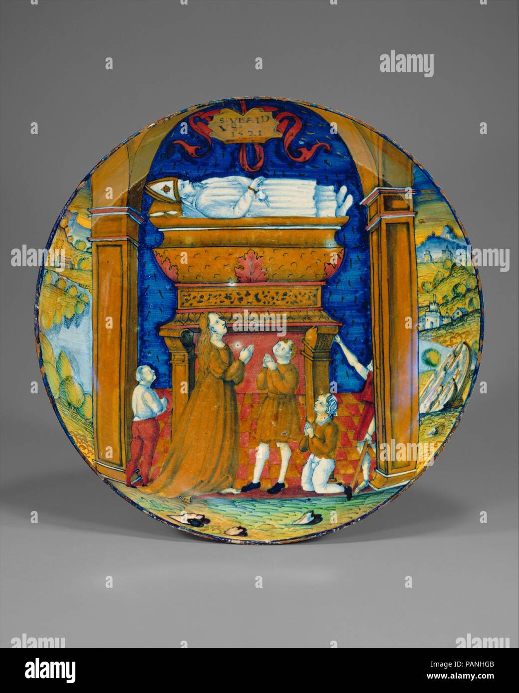 The saint ubaldus painter italian hi-res stock photography and images ...