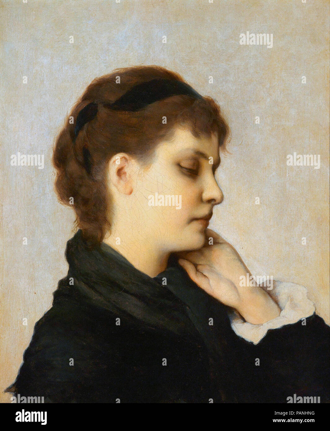 Max Gabriel Cornelis Ritter Von - Deep in Thought Stock Photo - Alamy