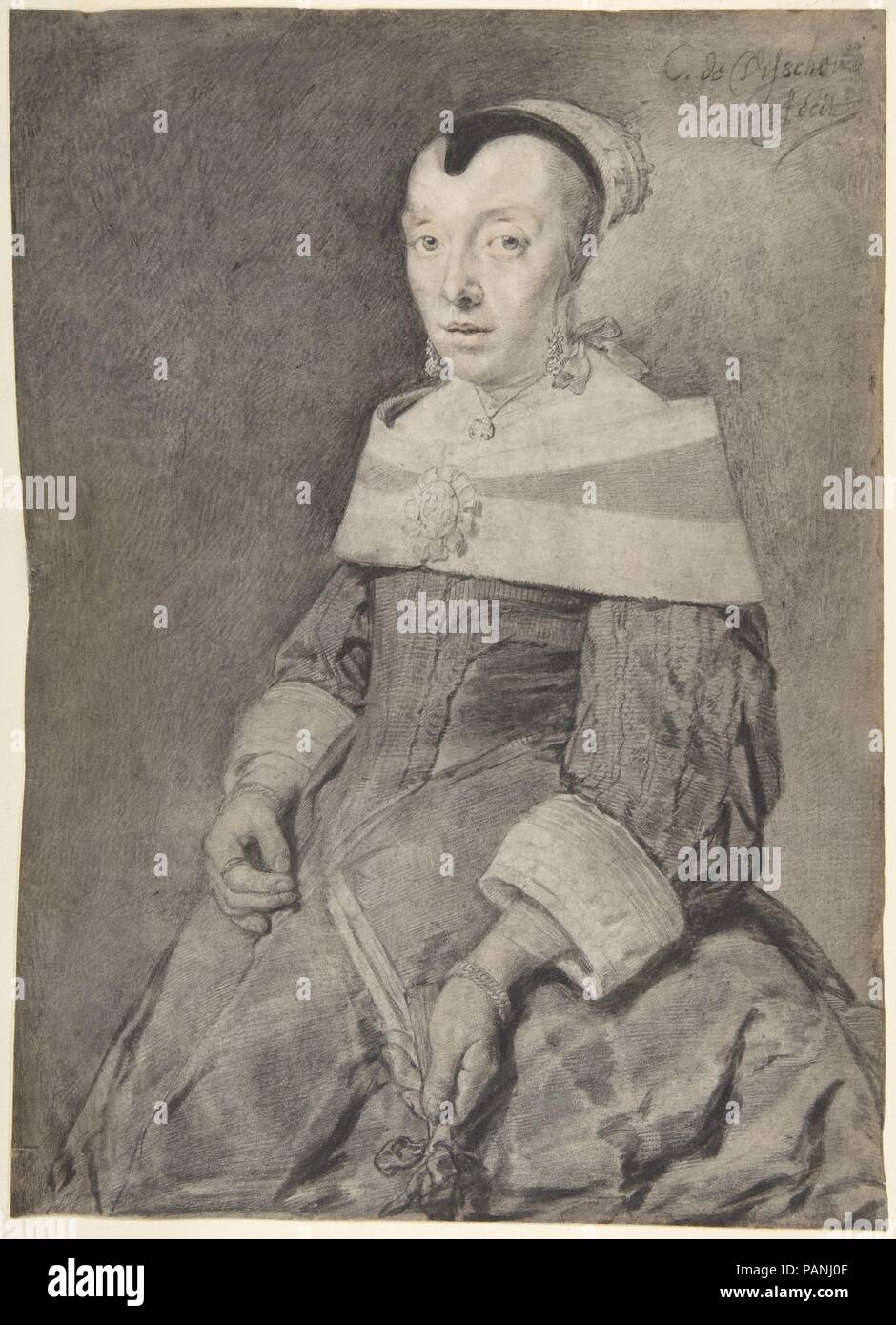 Portrait of a Lady. Artist: Cornelis Visscher (Dutch, Haarlem (?) 1629 ...