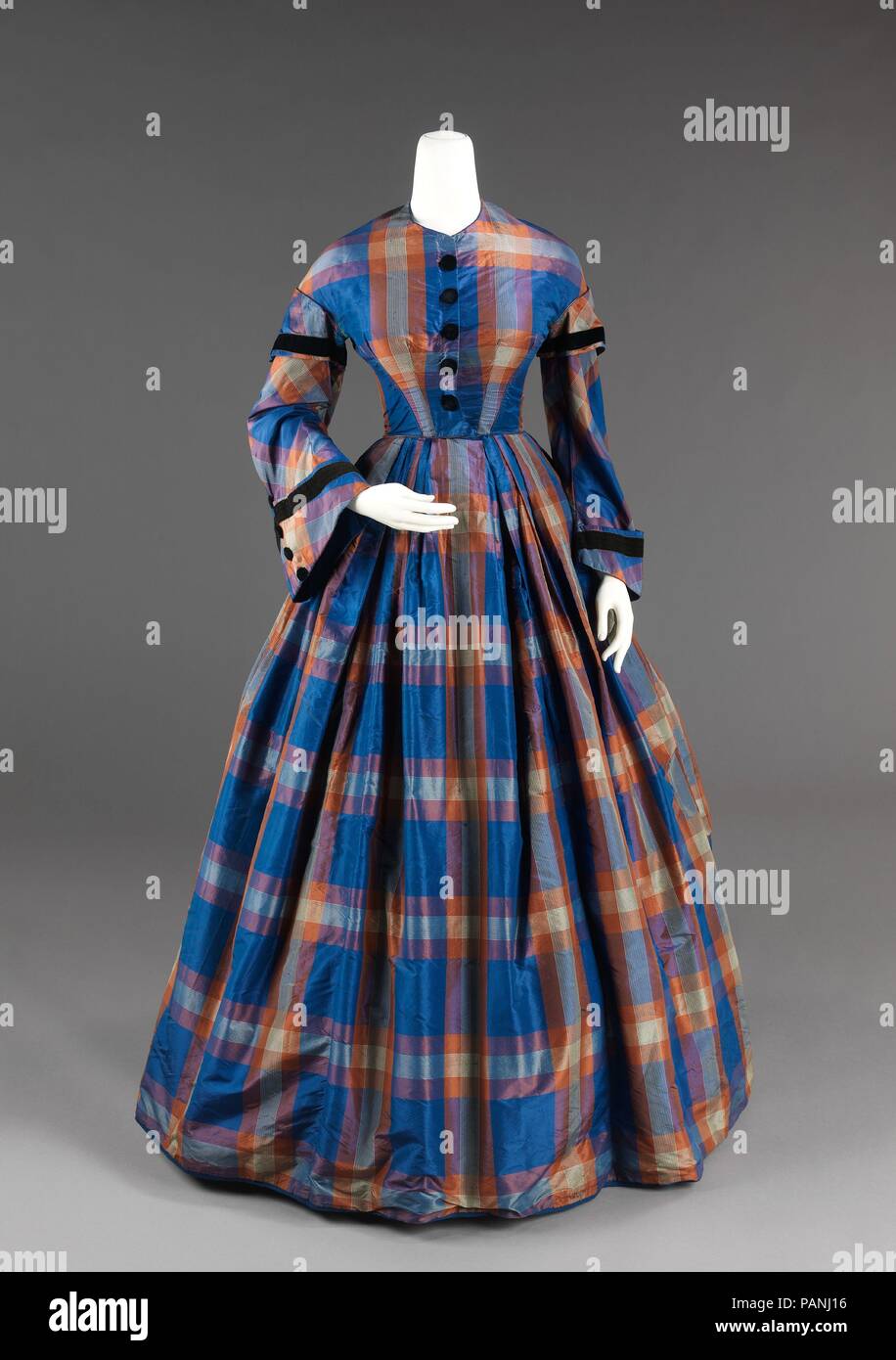 Afternoon dress. Culture: American. Date: ca. 1855. The female ...