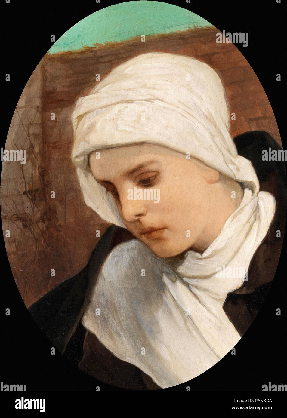 Max Gabriel Cornelis Ritter Von - Study of a Head VI Stock Photo - Alamy