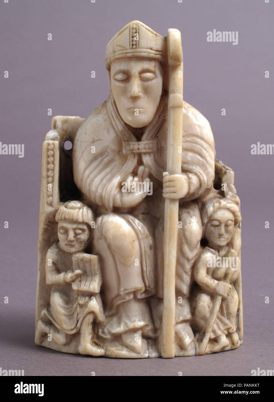 Bishop Chess Piece. Culture: Scandinavian. Dimensions: Overall: 3 3/4 x ...