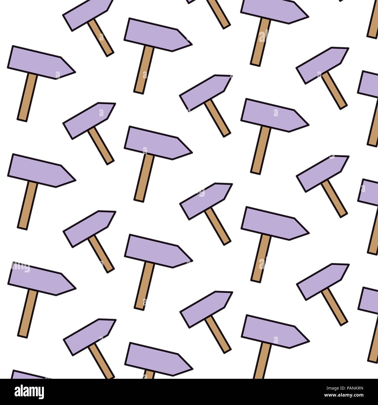 color wood road notices direction background Stock Vector Image & Art ...