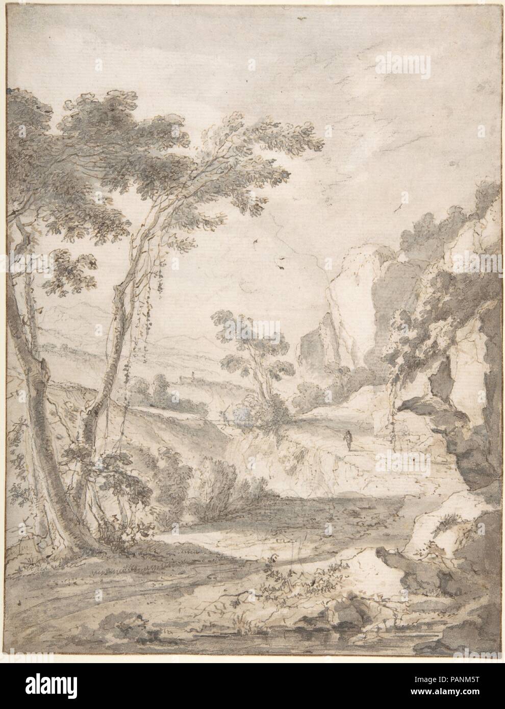 Rocky Landscape. Artist: Attributed to Jan Both (Dutch, Utrecht ca ...