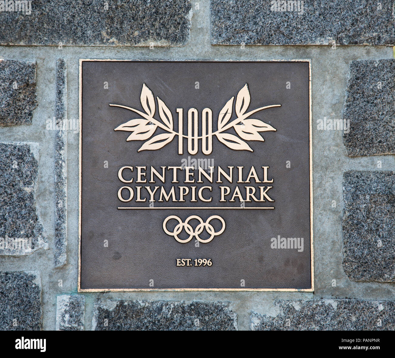 Centennial plaque hi-res stock photography and images - Alamy