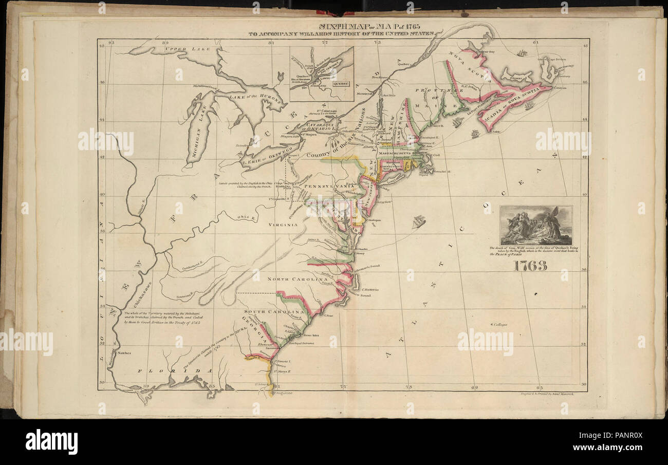 A series of maps to Willard's History of the United States, or ...