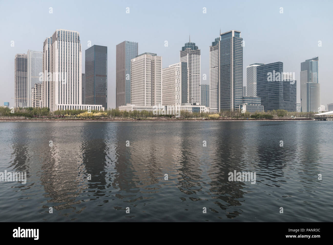 China Tianjin Binhai New Area Landscape Stock Photo - Alamy