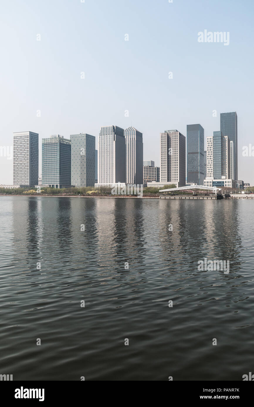China Tianjin Binhai New Area Landscape Stock Photo - Alamy