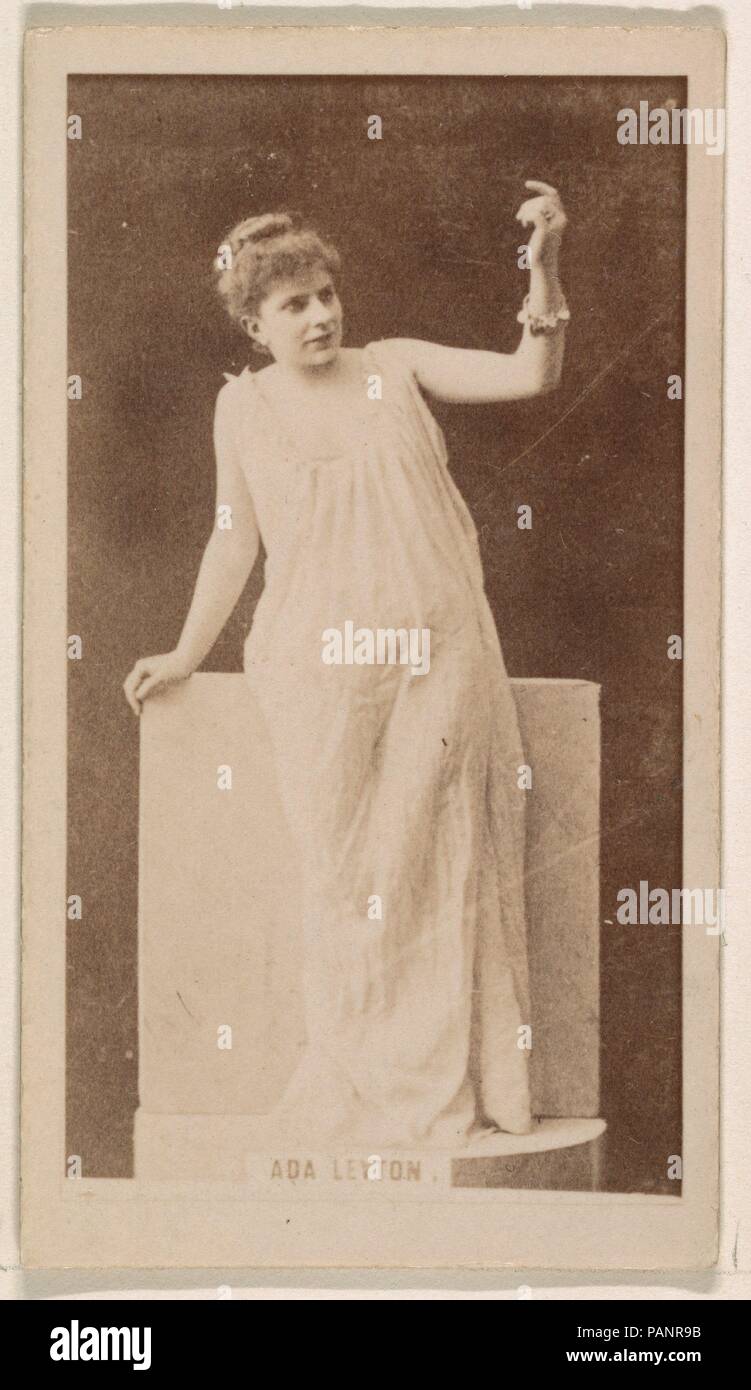 Ada Leyton, from the Actresses series (N245) issued by Kinney Brothers ...