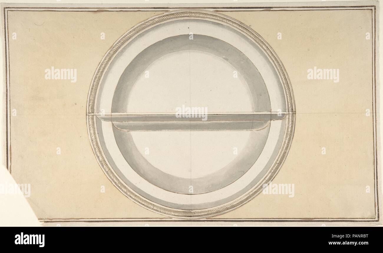 Round Vegetable Dish. Artist: Anonymous, Italian, 19th century ...