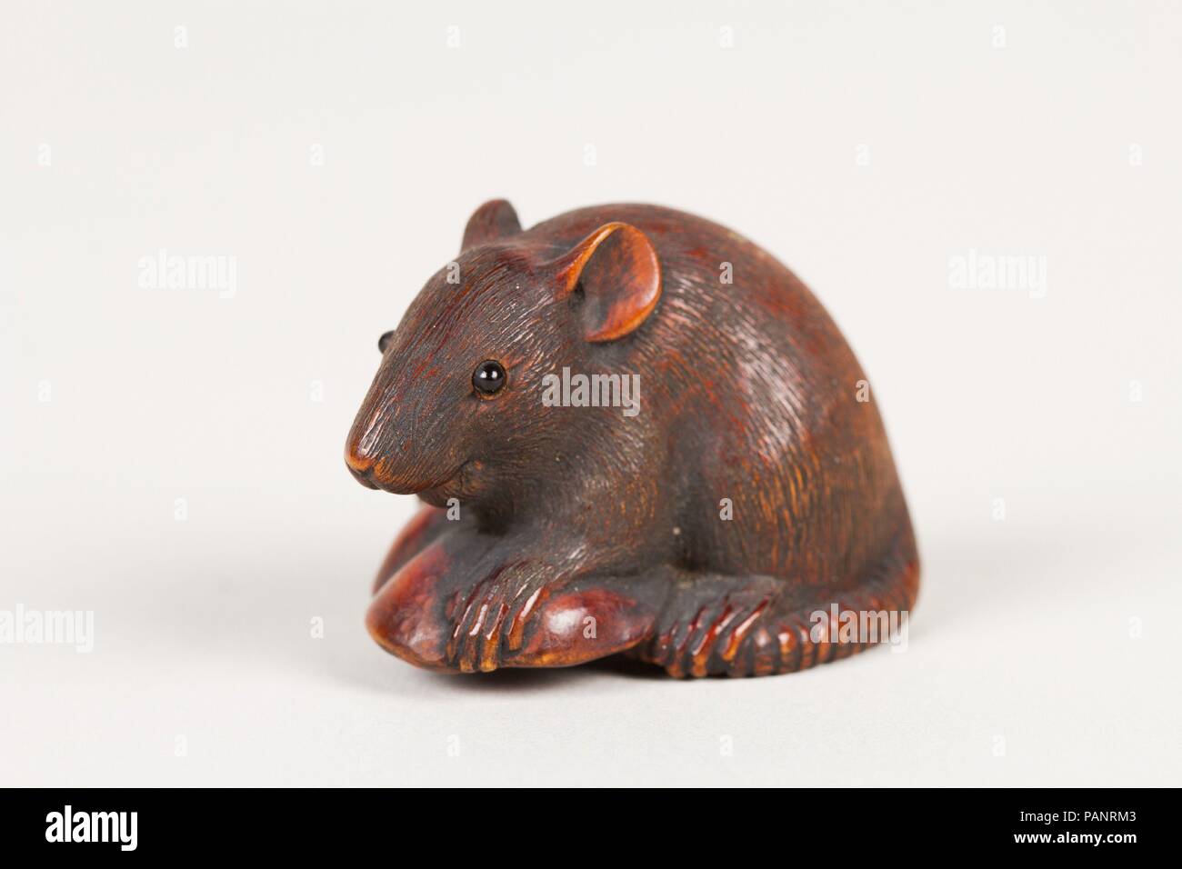 Netsuke of Mouse. Culture: Japan. Dimensions: H. 1 in. (2.5 cm); W. 1 3 ...