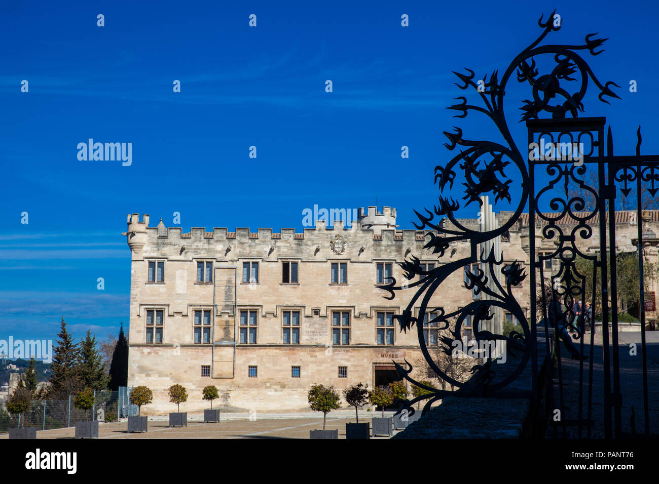 Museum of the small Palace in Avignon France Stock Photo - Alamy