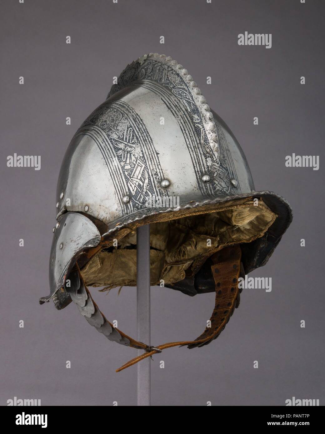 German suit of armour armour german steel 16th century hi-res stock ...